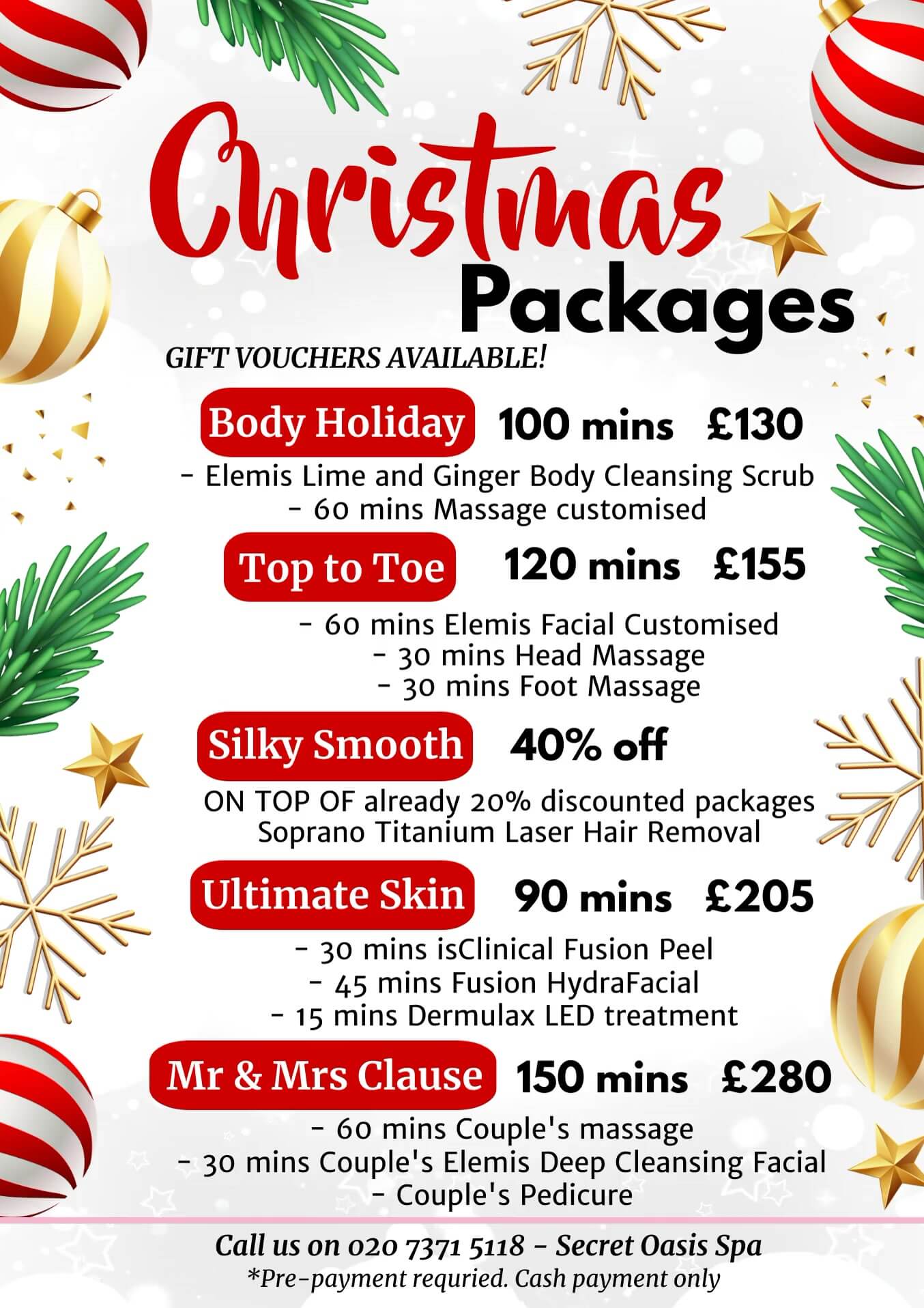 Home - Spa - Secret Oasis